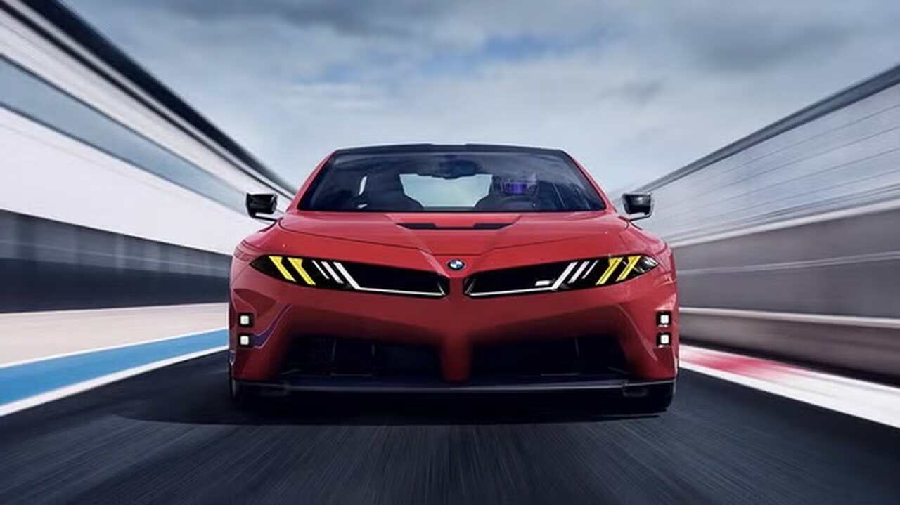 BMW avduker konsept som peker mot fremtidens elektriske M3