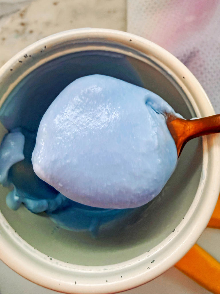 Iced blue coconut matcha Starbucks copycat