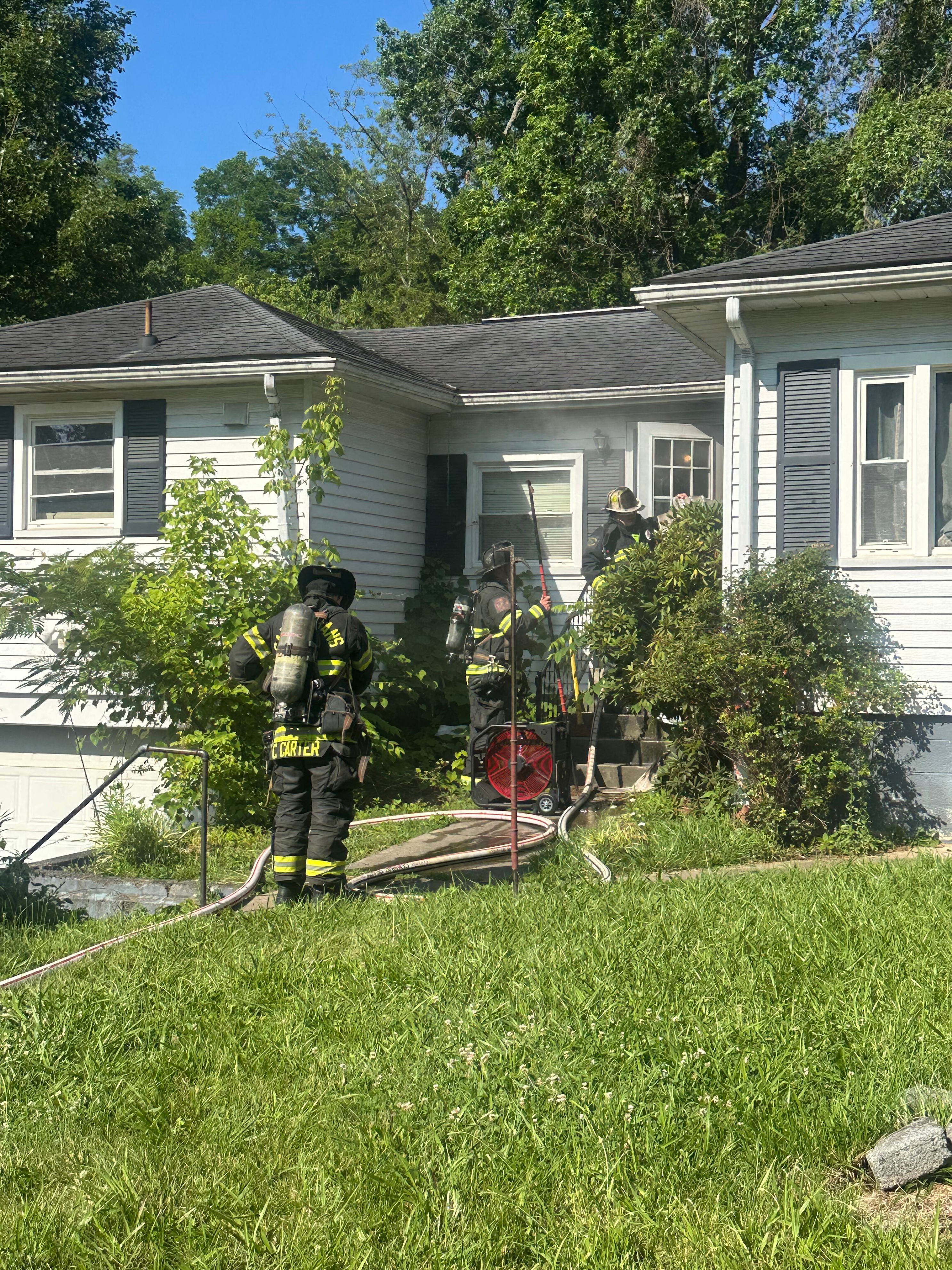 Firefighters investigating cause of house fire