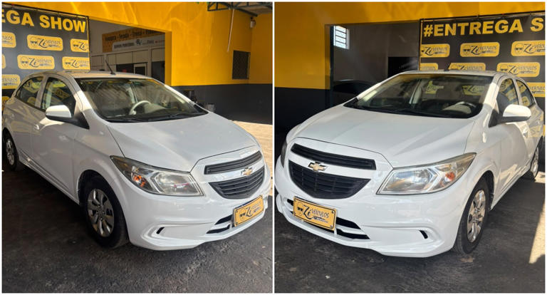 Chevrolet Onix Joy 2018 econômico e ideal para o dia a dia na Zé Veículos