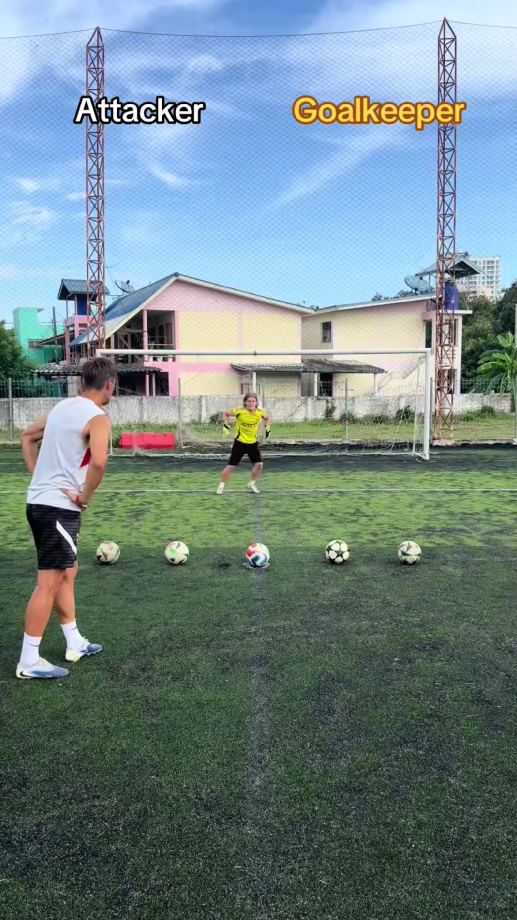 Unbelievable goalkeeper reflex saves in football matches