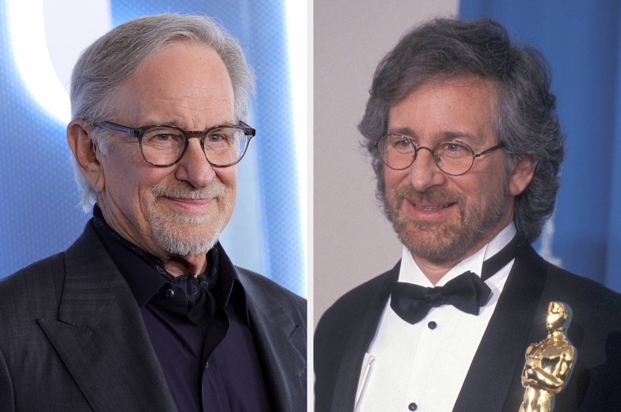 This viral pic of Steven Spielberg without a beard is blowing people's ...