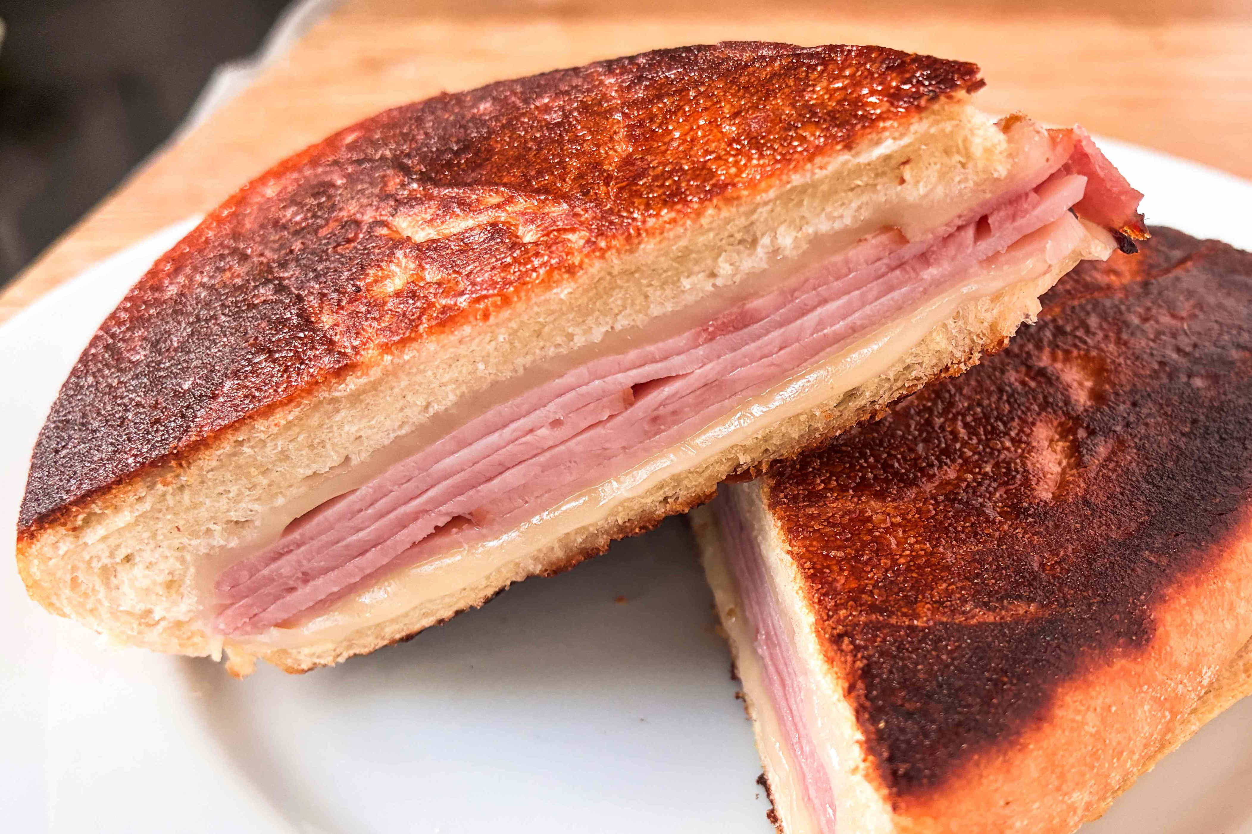 The Spanish bikini sandwich is a summertime classic