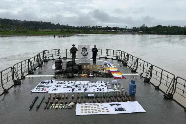 Hallan explosivos, drones y armamento de las disidencias de 'Iván ...