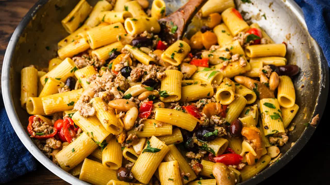 The pasta I make when I don't feel like cooking