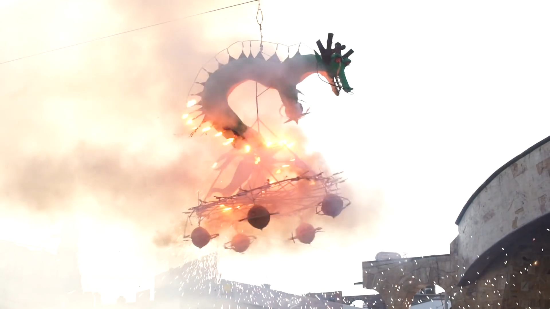 They hang giant monsters… and everything explodes