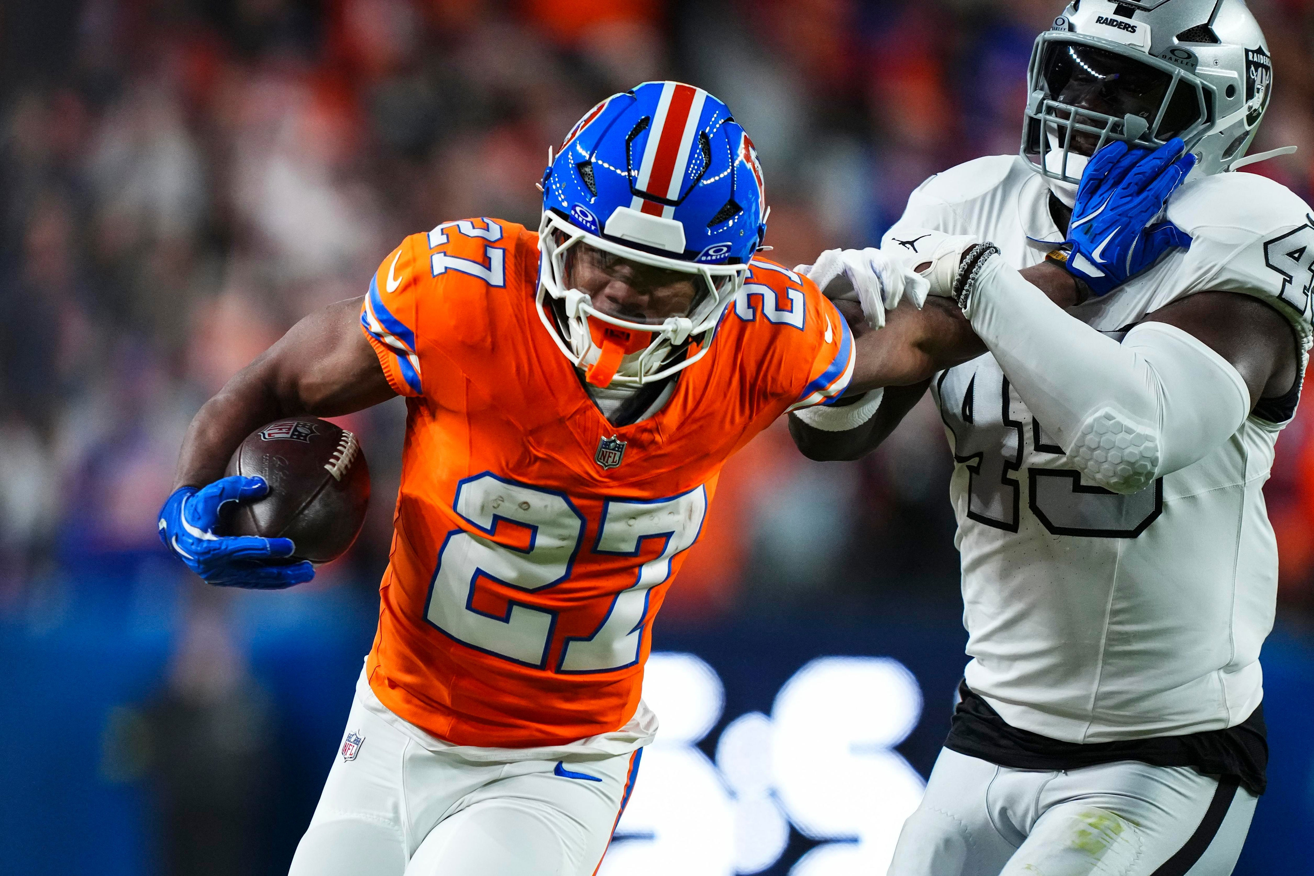 Broncos Reacts survey: Which running back will impact the Broncos ...