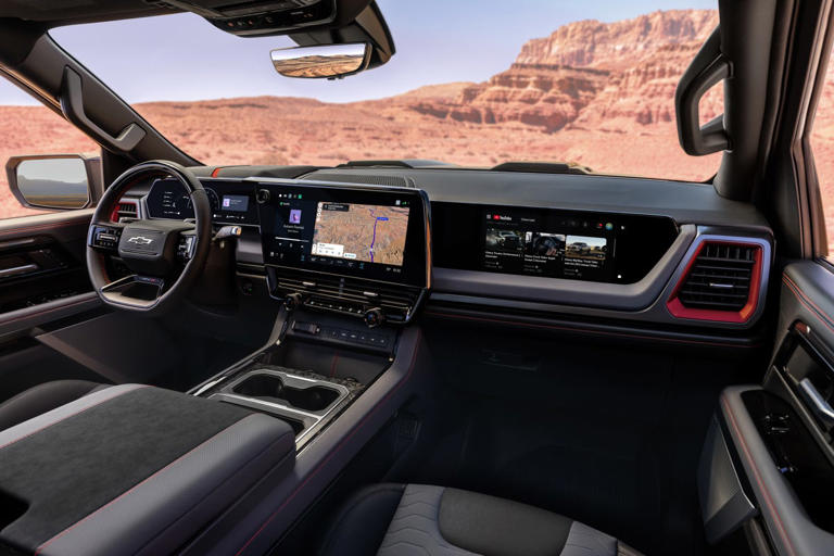 Take a look inside the redesigned 2027 Chevrolet Silverado 1500