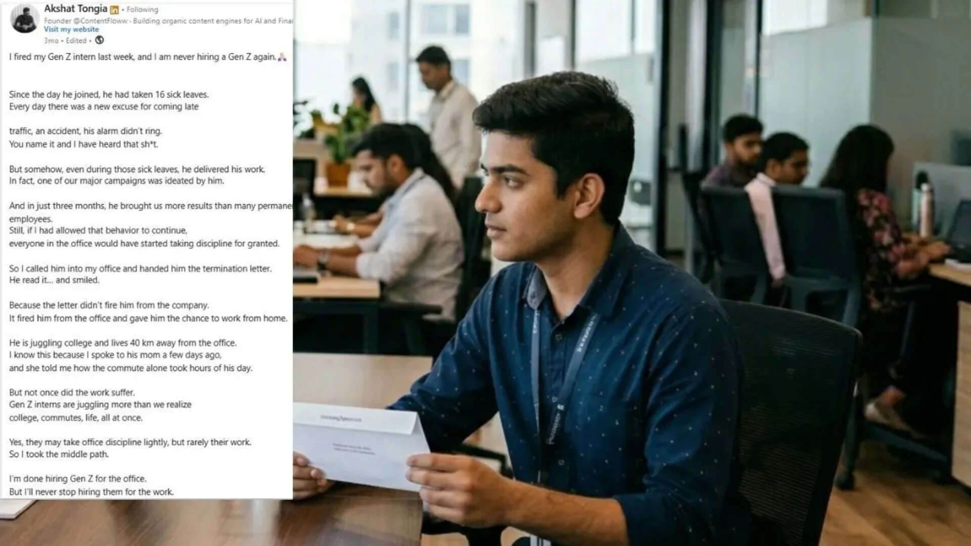 New excuse everyday: Founder says he'll never hire Gen Z again, reveals ...