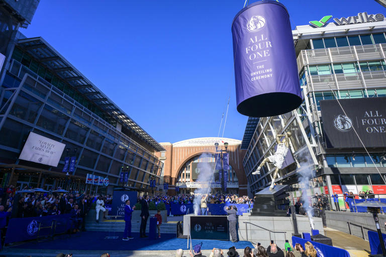 Dallas Mavericks leadership talks about leaving AAC for Valley View site