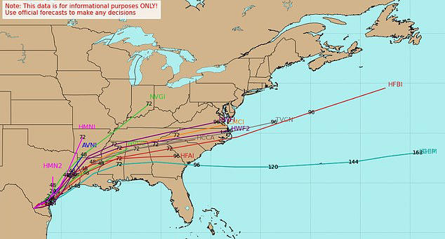 Millions on alert as tropical storm Arthur threat grows with life ...