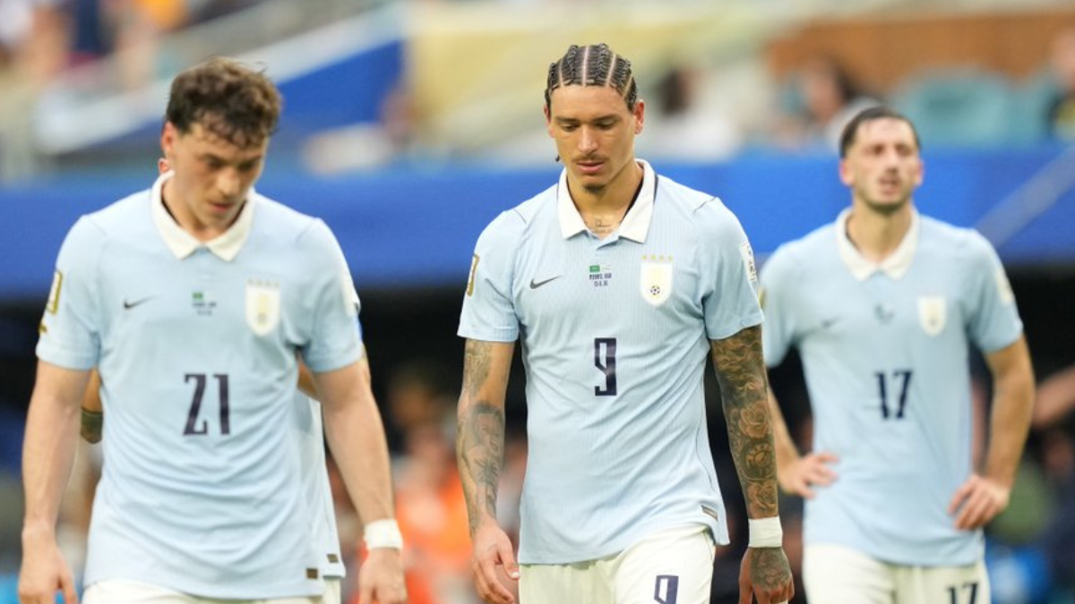 Uruguay players face surprise sniffer dog check before World Cup match