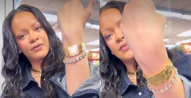 Guess what? Rihanna reveals being gifted 2.2 crore diamond bracelet by ...