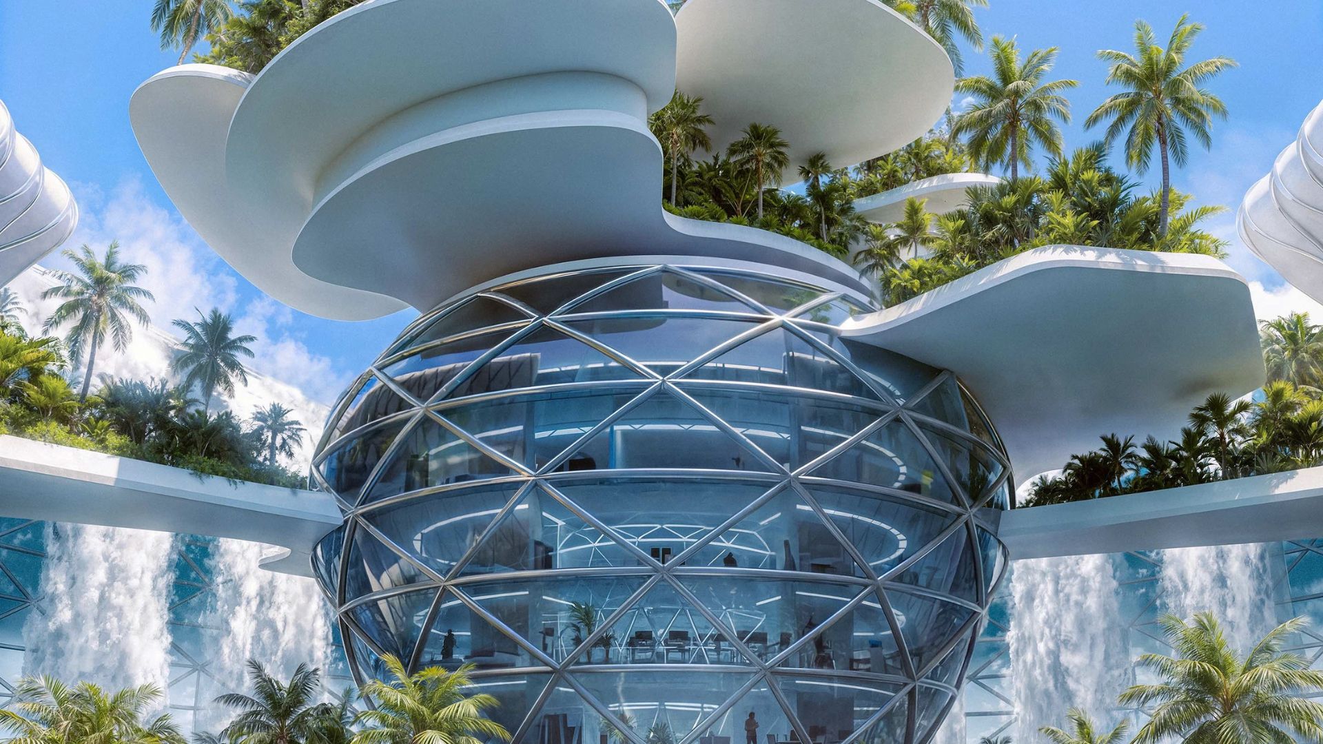 Photos: Madagascar's baobab tree-inspired waterfall project could ...