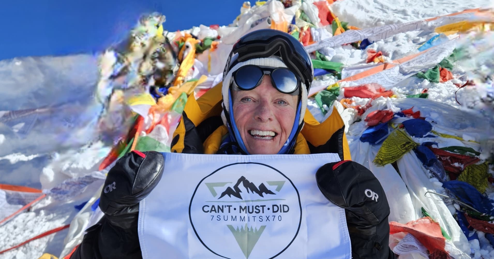 I climbed Mount Everest at 63: This 7-word phrase kept me going when I ...