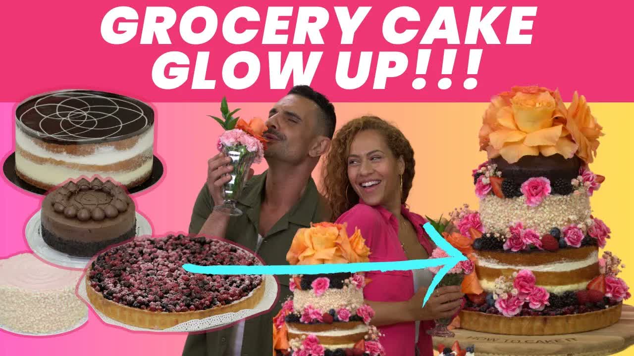 Transforming grocery store cakes: A fun makeover