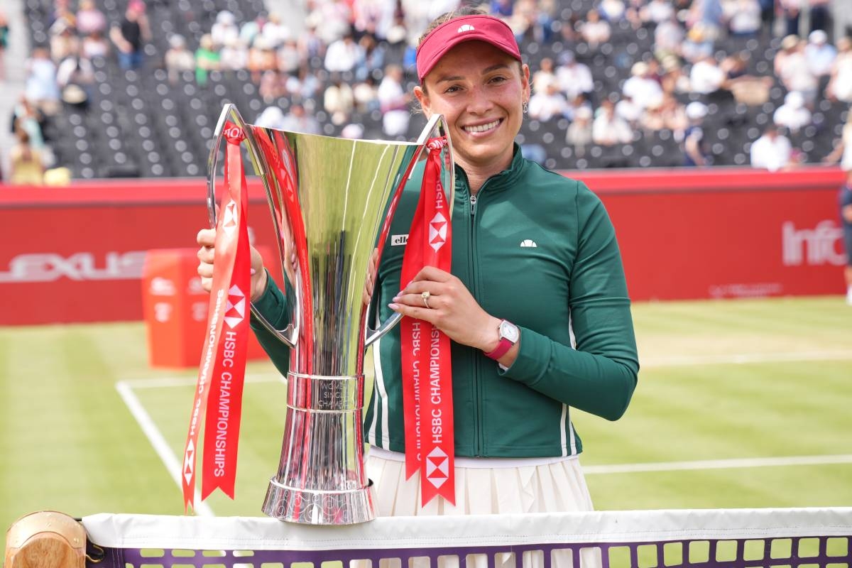 Vekic wins Queen's Club final in straight sets to deny dream title for ...