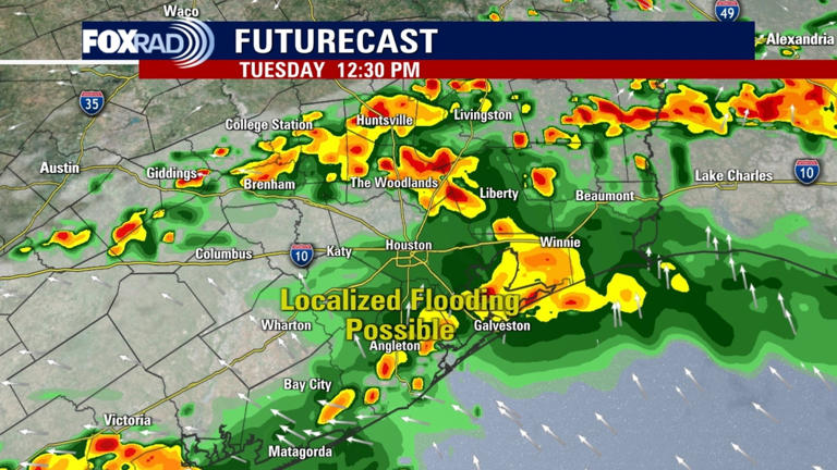 Houston weather: Storm alert, flood watch continues Tuesday