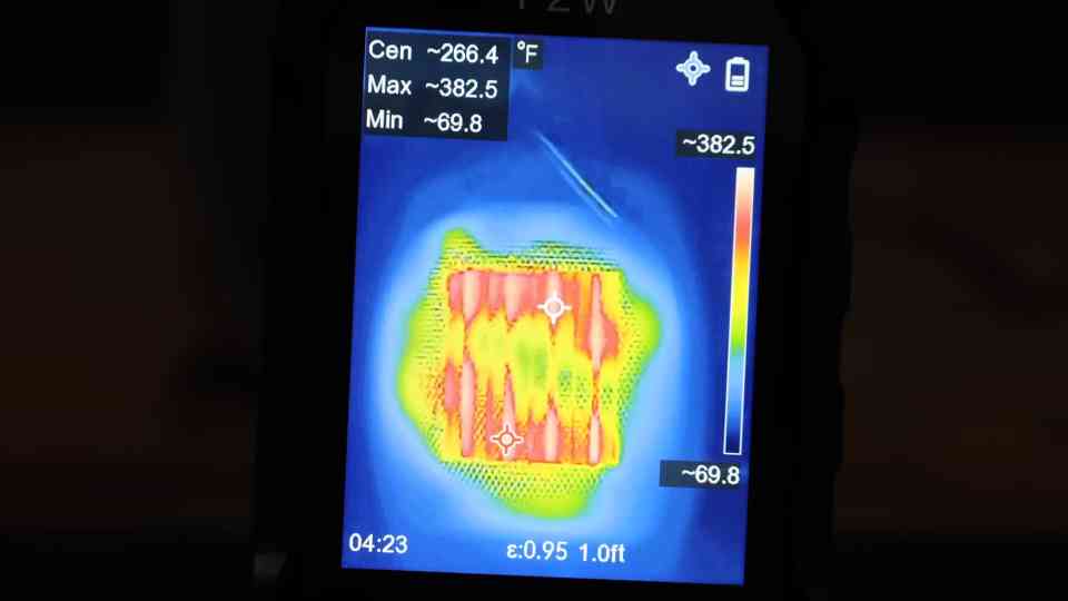 This video shows the best thermal camera after real testing