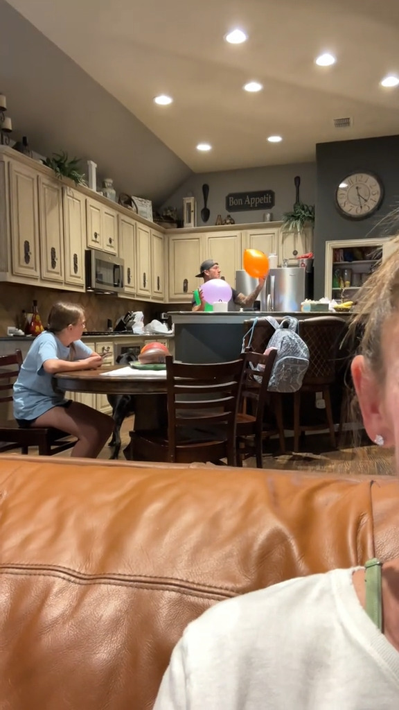 Balloon fun and couple moments