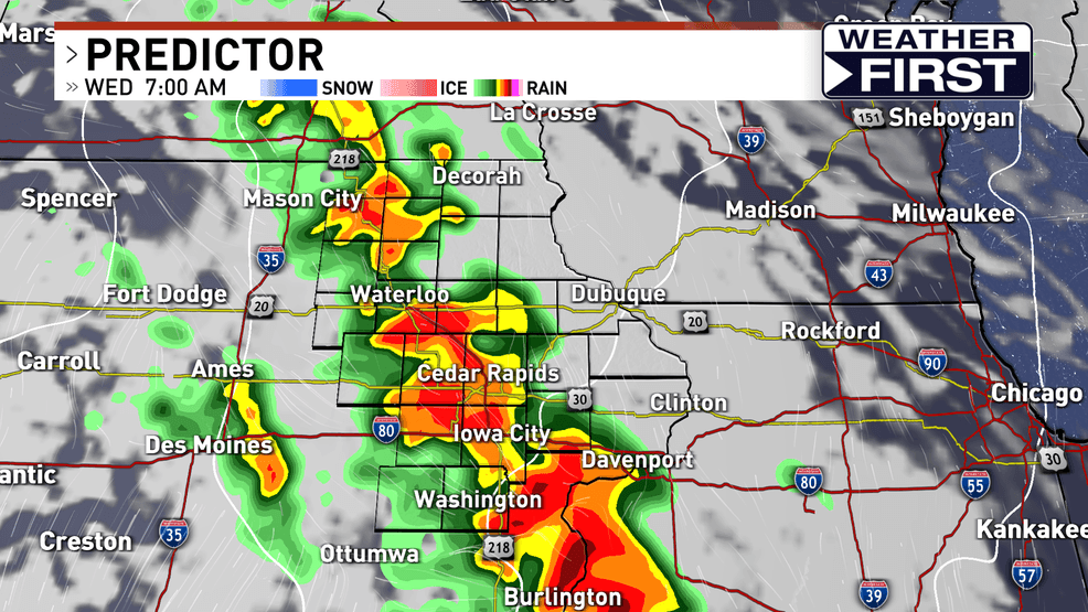 Strong storms, heavy rain possible during Wednesday morning commute in ...