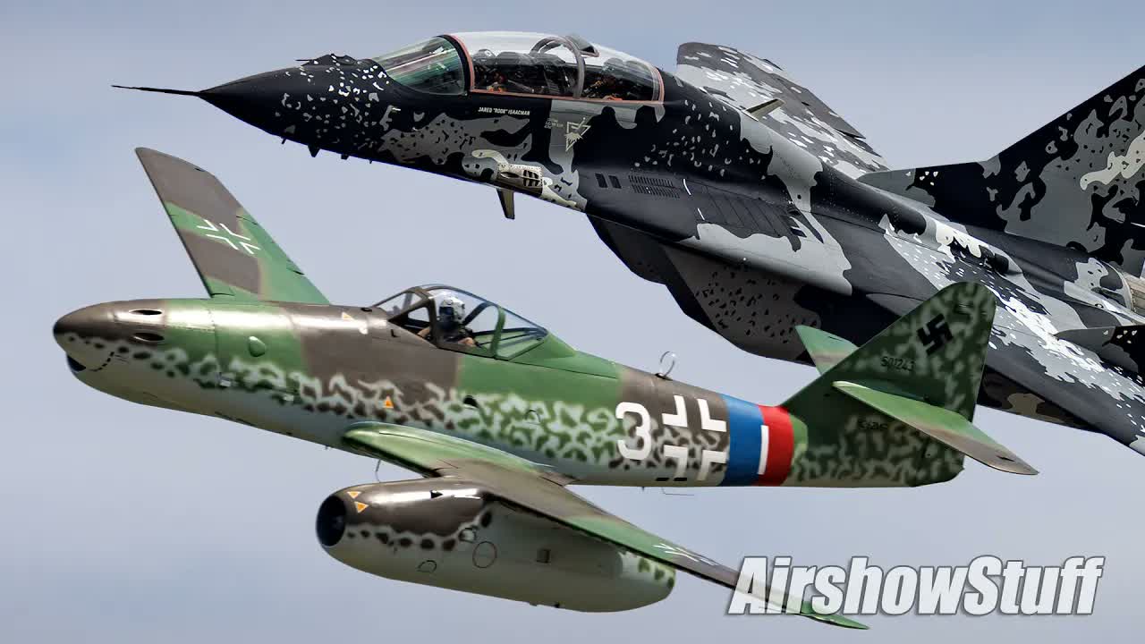 These aircraft once protected nations - today they steal airshows