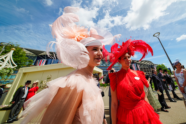 And they’re off: Royal Ascot racegoers put on a patriotic show as ...