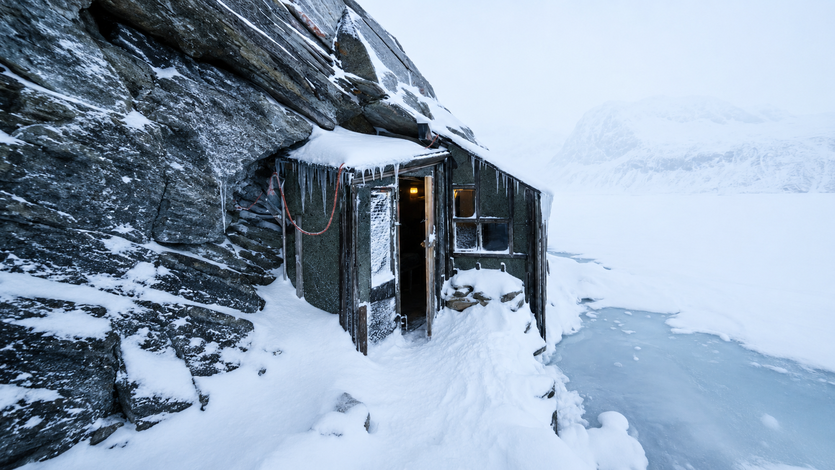 Nine men hid in this strange cabin - they were never found again