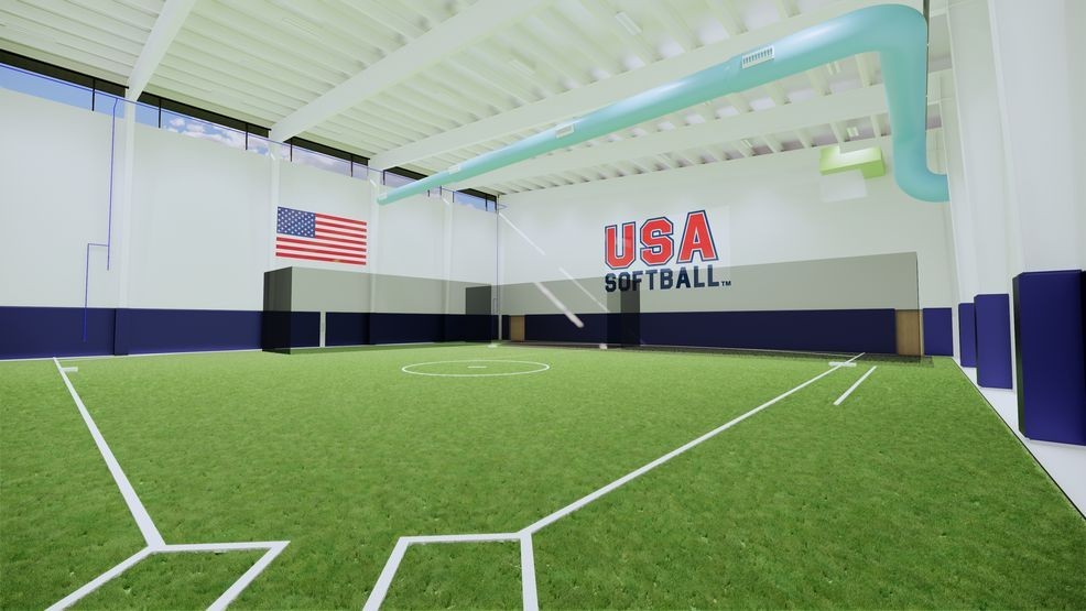 New 30,000-square-foot Devon Park indoor softball training center ...