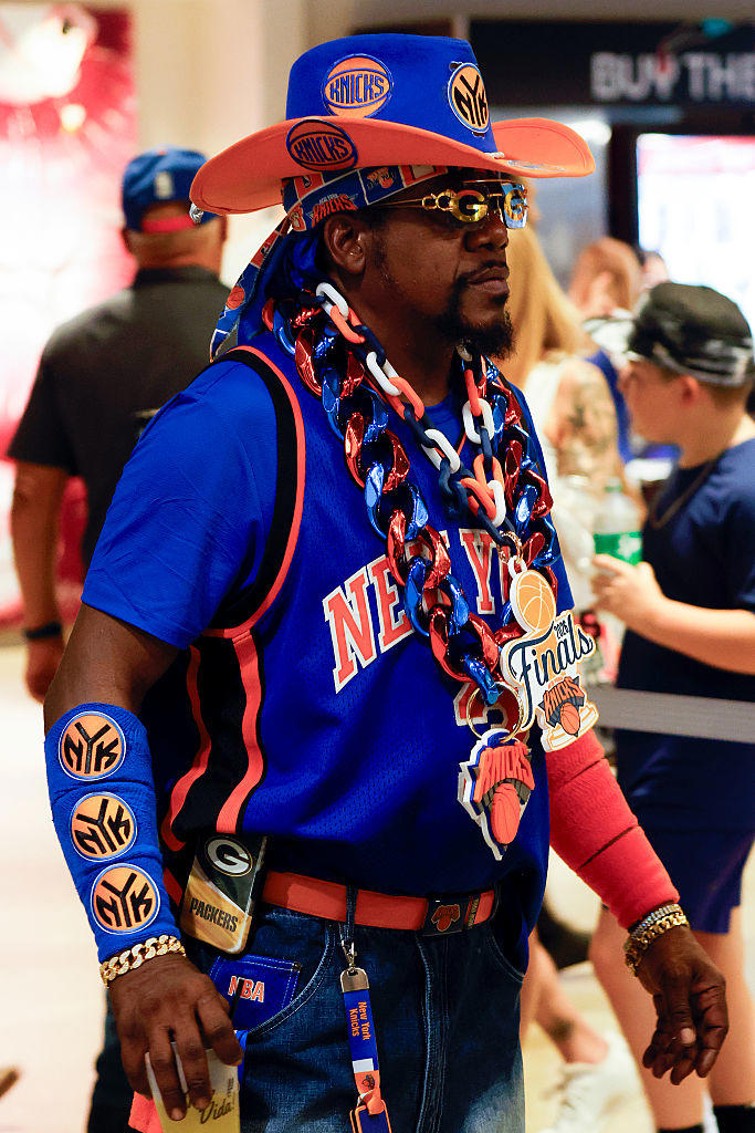 Our favorite outfits from Black New York Knicks fans