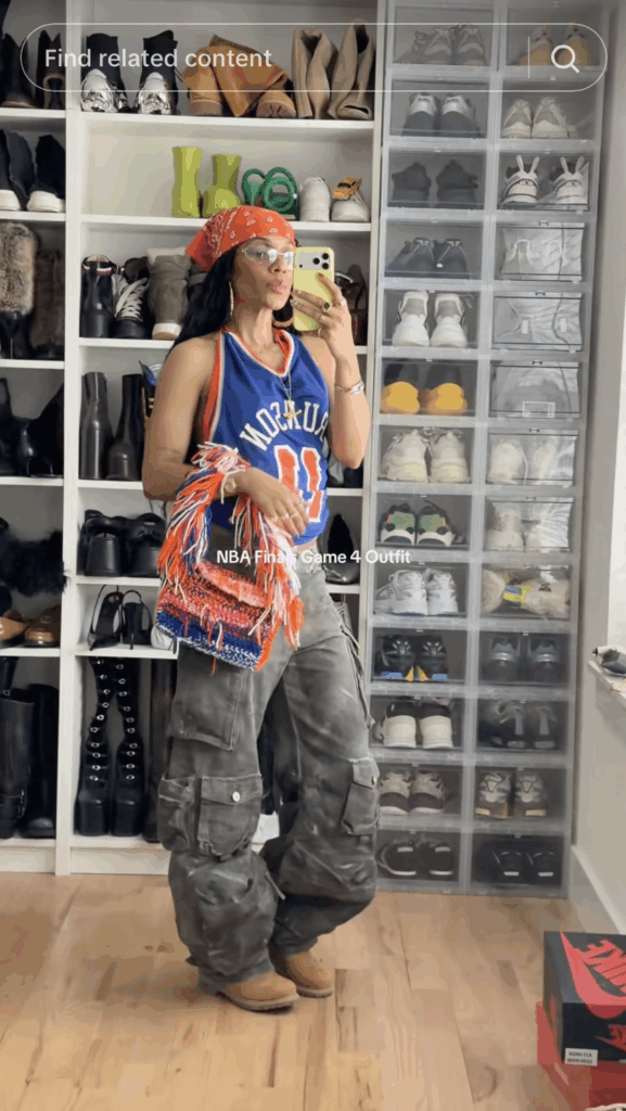 Our favorite outfits from Black New York Knicks fans