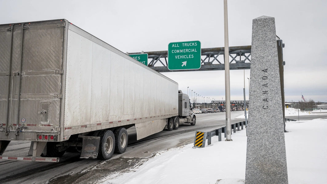Canada moves to align trucking rules as trade barriers persist