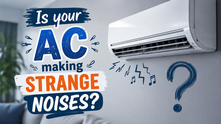 Is your AC making strange noises? Here are some common causes and DIY fixes
