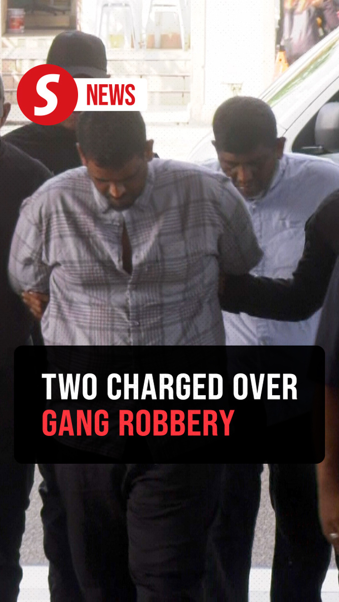 Two charged with robbing elderly woman of RM32,000 gold necklace