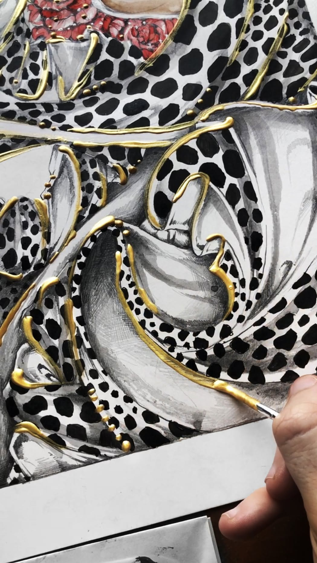 New Illustration Process Video Simple Minimal Art Series