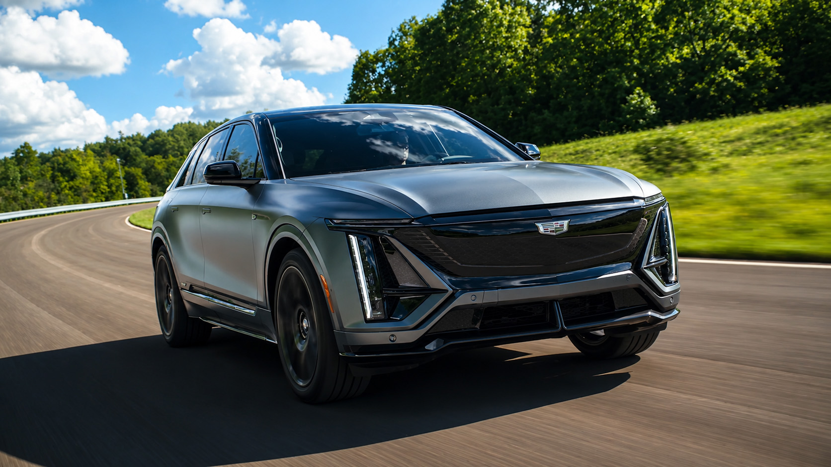 This Cadillac Lyriq-V hits 60 mph in just 3.3 seconds