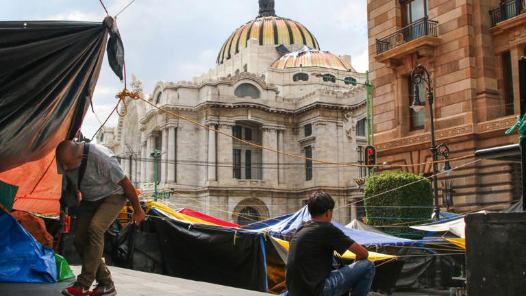 Marcha y bloqueos CNTE hoy 16 de junio en CDMX en vivo | Cruce entre ...