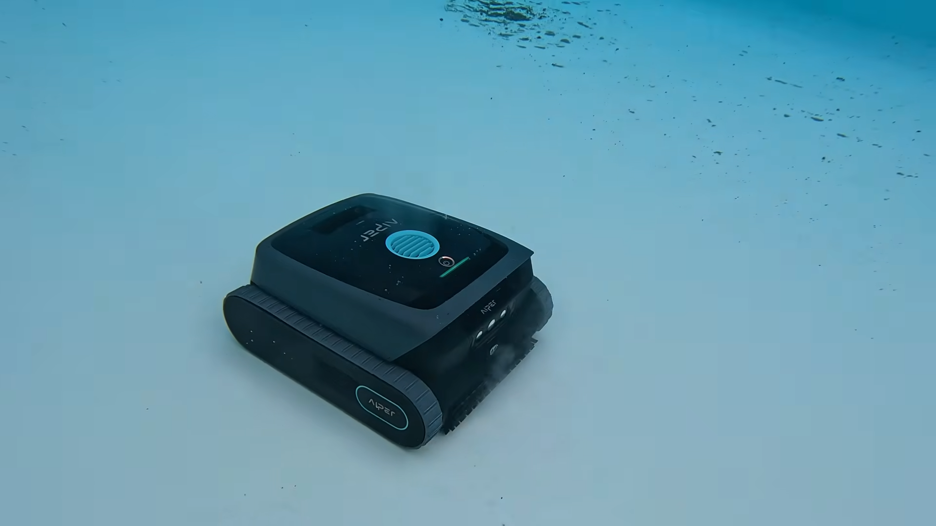 The water was full of debris - then the robot took over