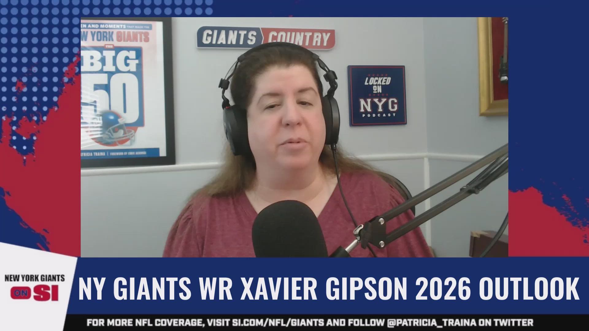 NY Giants WR Xavier Gipson 2026 outlook