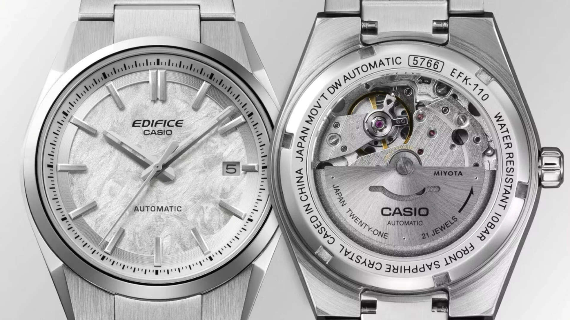 Casio Edifice EFK-110D automatic series launches in India with forged ...
