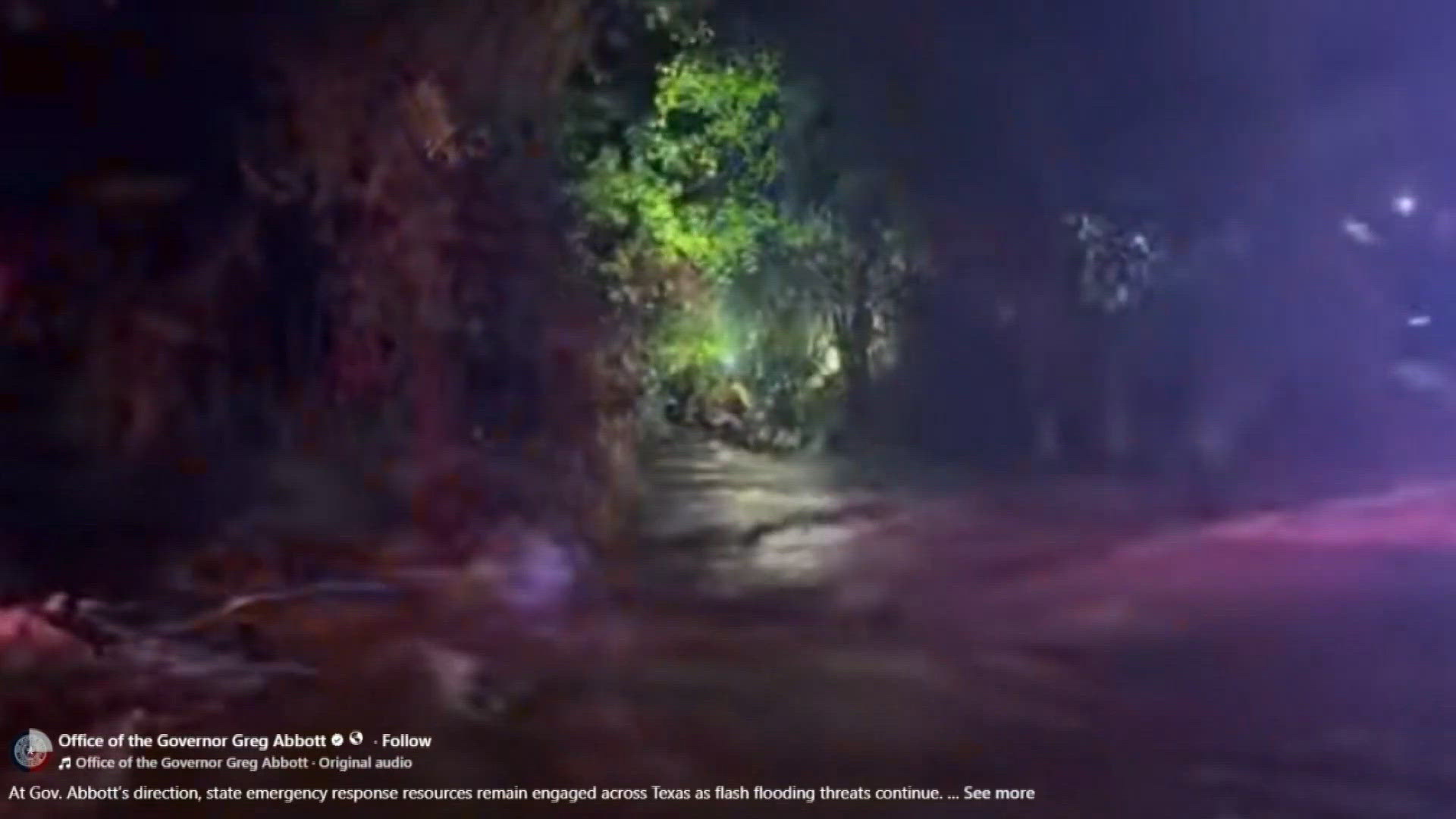 Video shows dramatic nighttime flood rescue in Waco