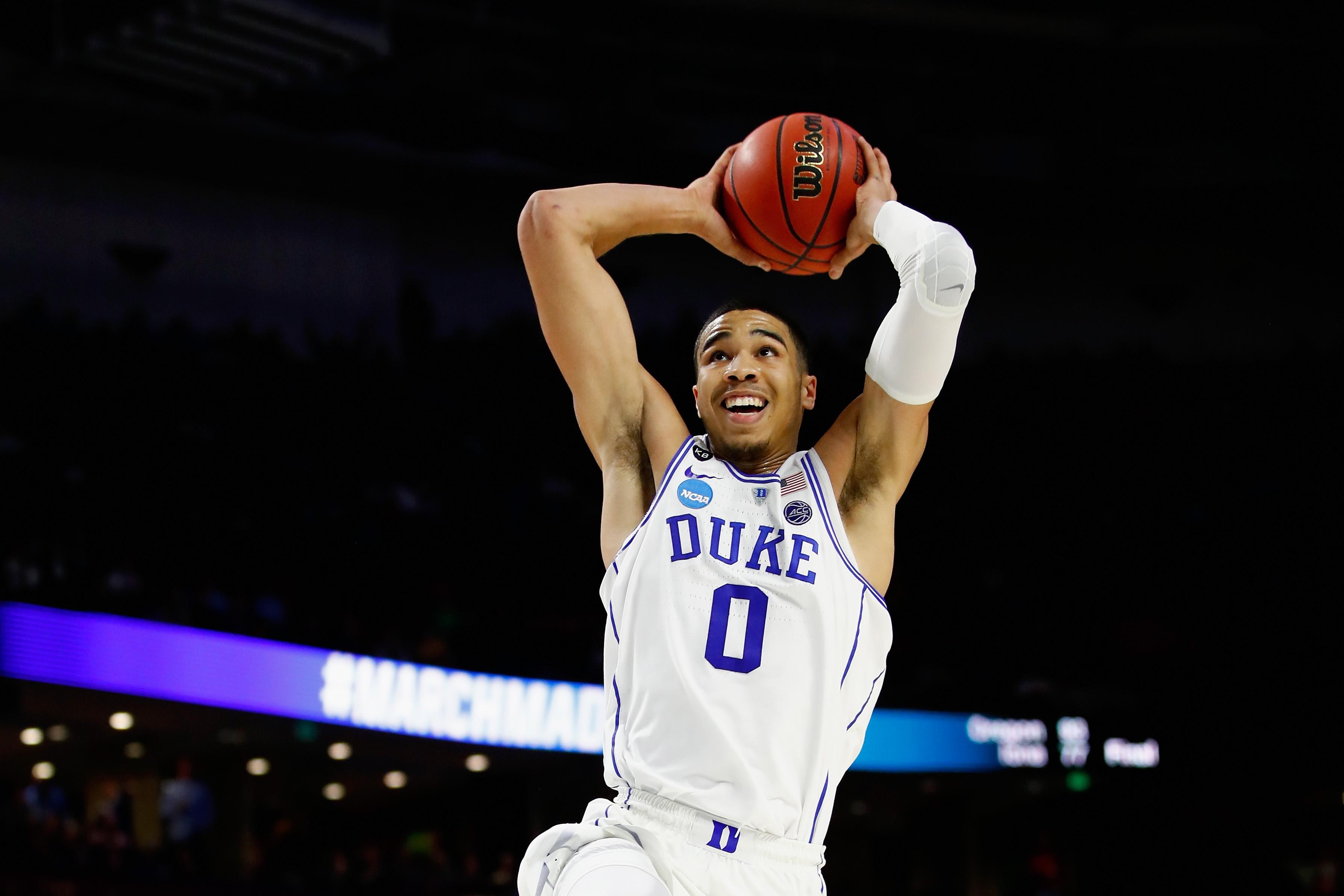Twitter gold: Jayson Tatum as a Blue Devil