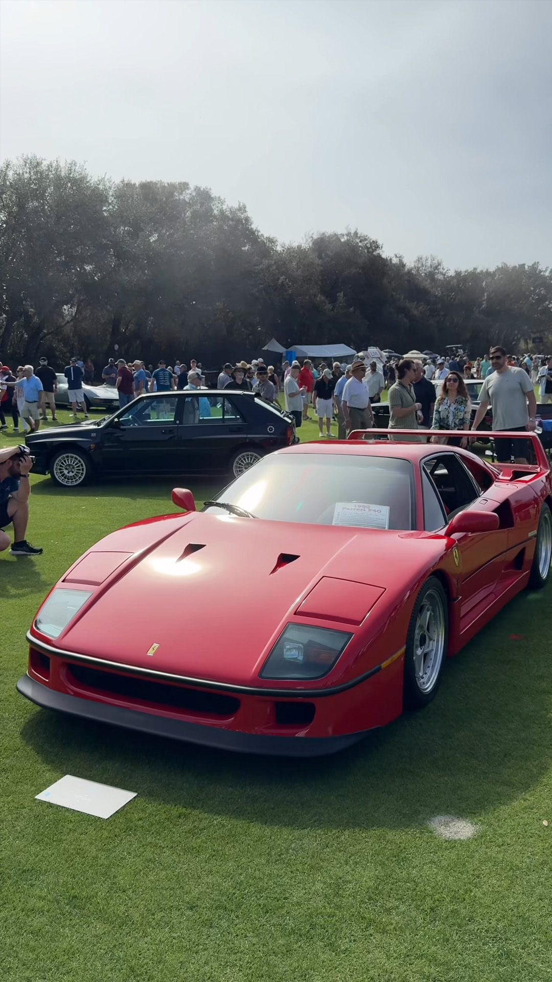 Exploring a car show filled with rare hypercars