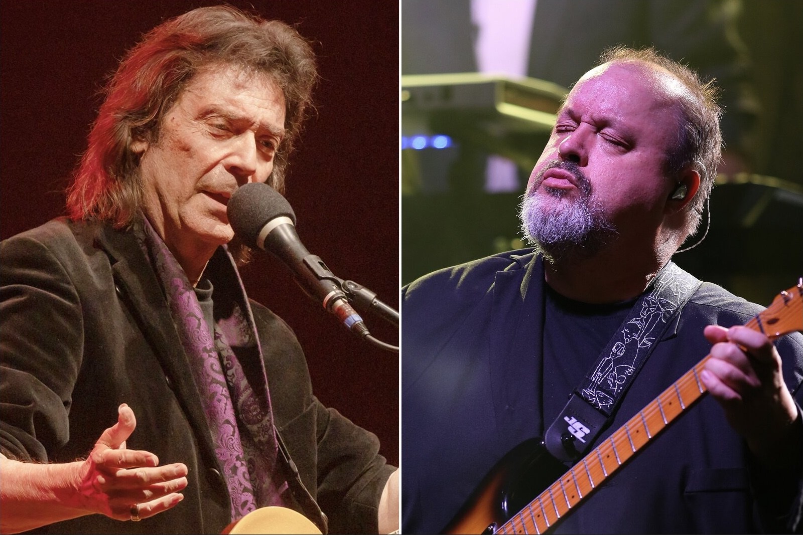 Guitarists Steve Hackett and Steve Rothery team up for 'The Roaring Waves'