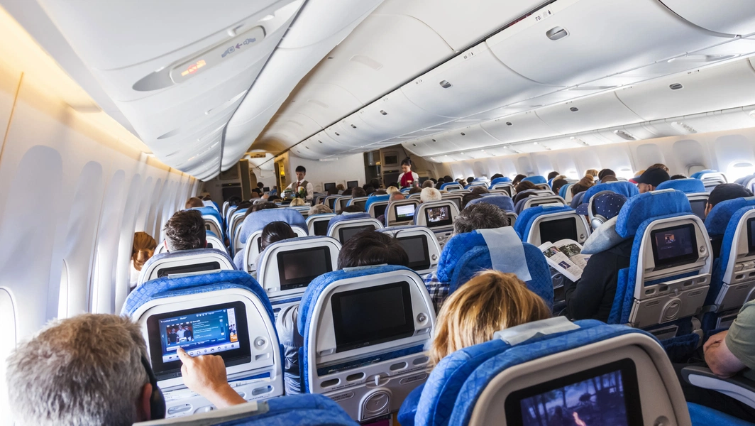 Why airlines choose blue seats