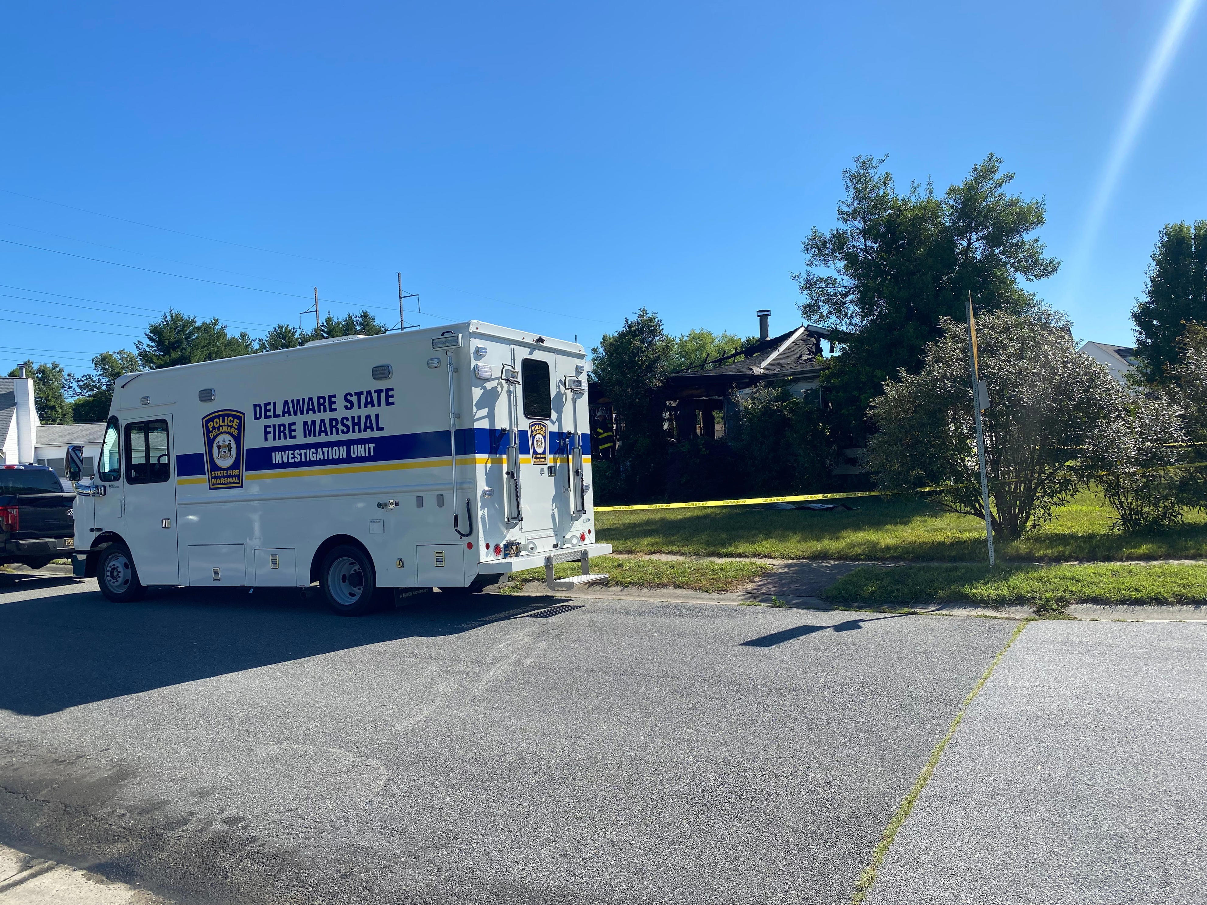 State fire marshal investigates deadly Ogletown house fire