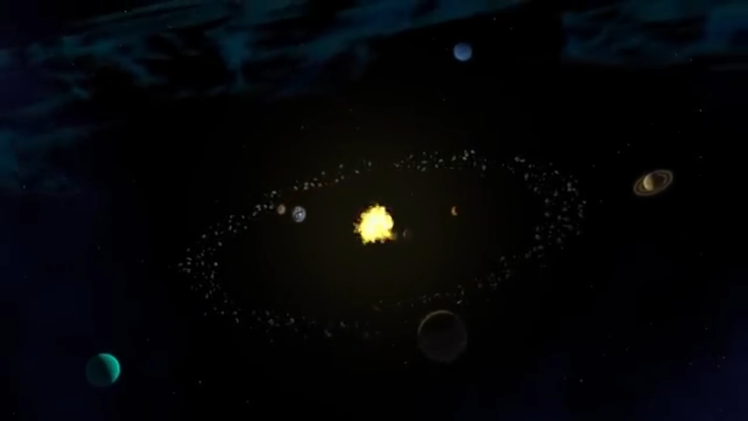 Something beyond Neptune is warping the edge of the solar system