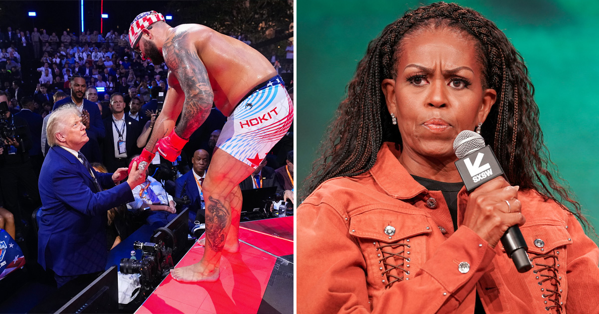 Lip reader reveals Donald Trump’s 8-word remark to UFC fighter who ...