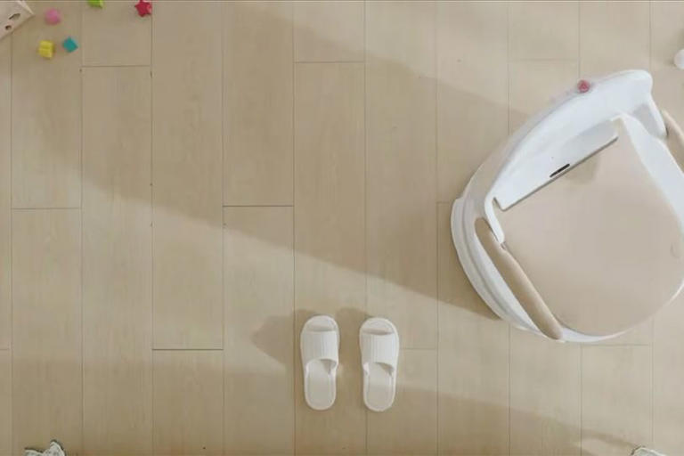 Boffins unveil talking 'Dalek' toilet that can move, talk and grind poo