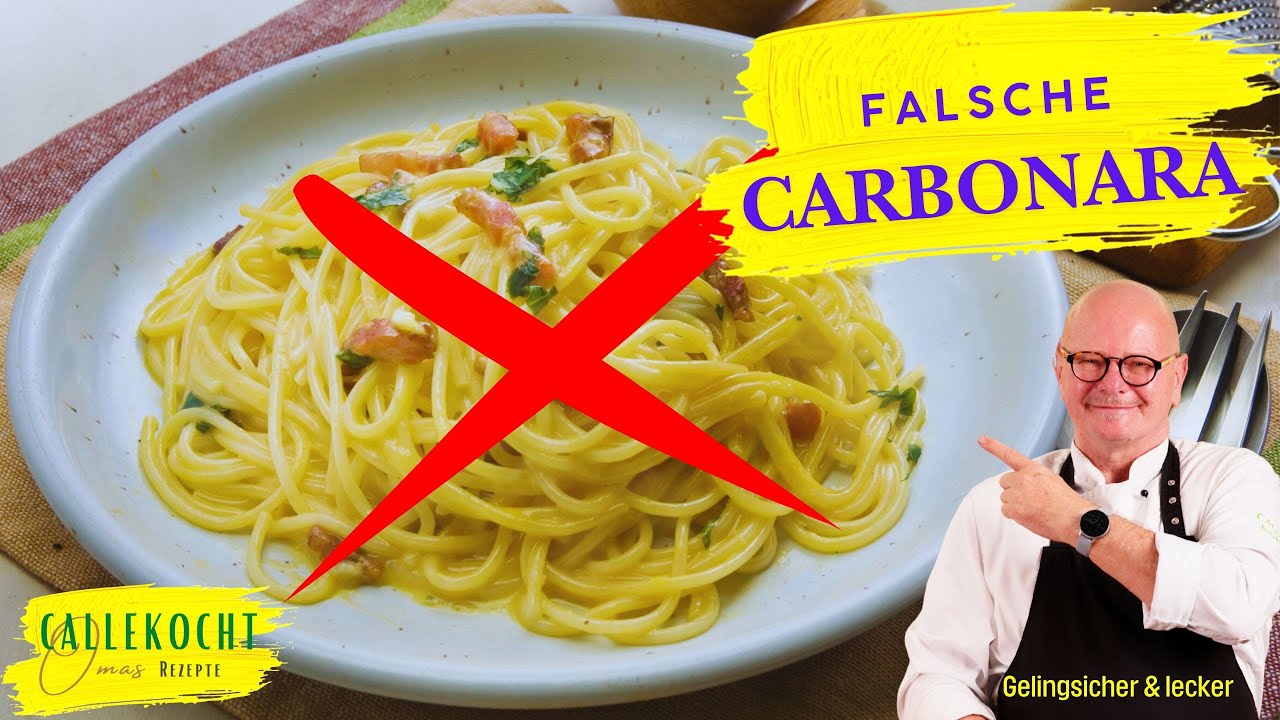 Spaghetti Carbonara falsch gekocht: Wo bleibt die "Pasta-Polizei"?